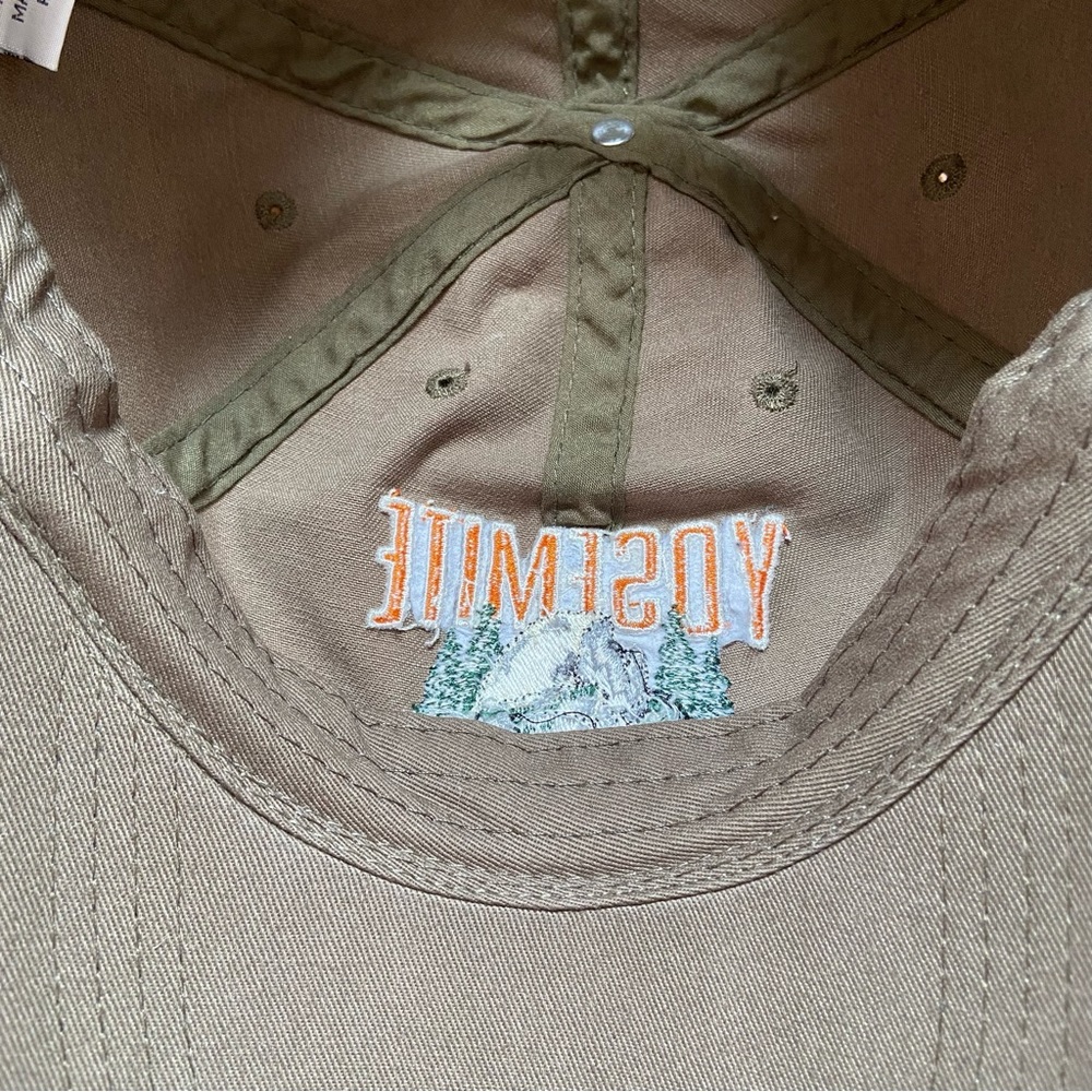 Yosemite National Park Half Dome Logo Distressed Hat - Gem